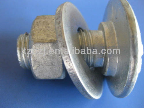 Hot Dip Galvanized Guardrail Bolt, High Quality Hot Dip Galvanized ...