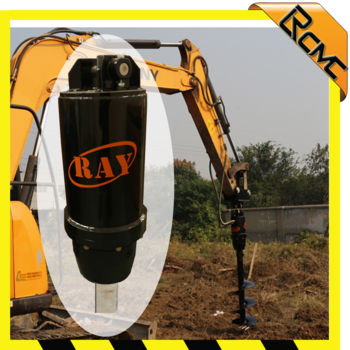 240 Pressure Auger Soil Drilling For Excavators, High Quality 240 ...