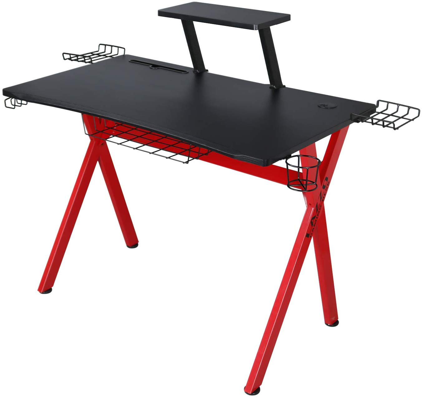 Mesa De Pie De Escritorio Para Juegos De Ordenador Led Multifunción ...