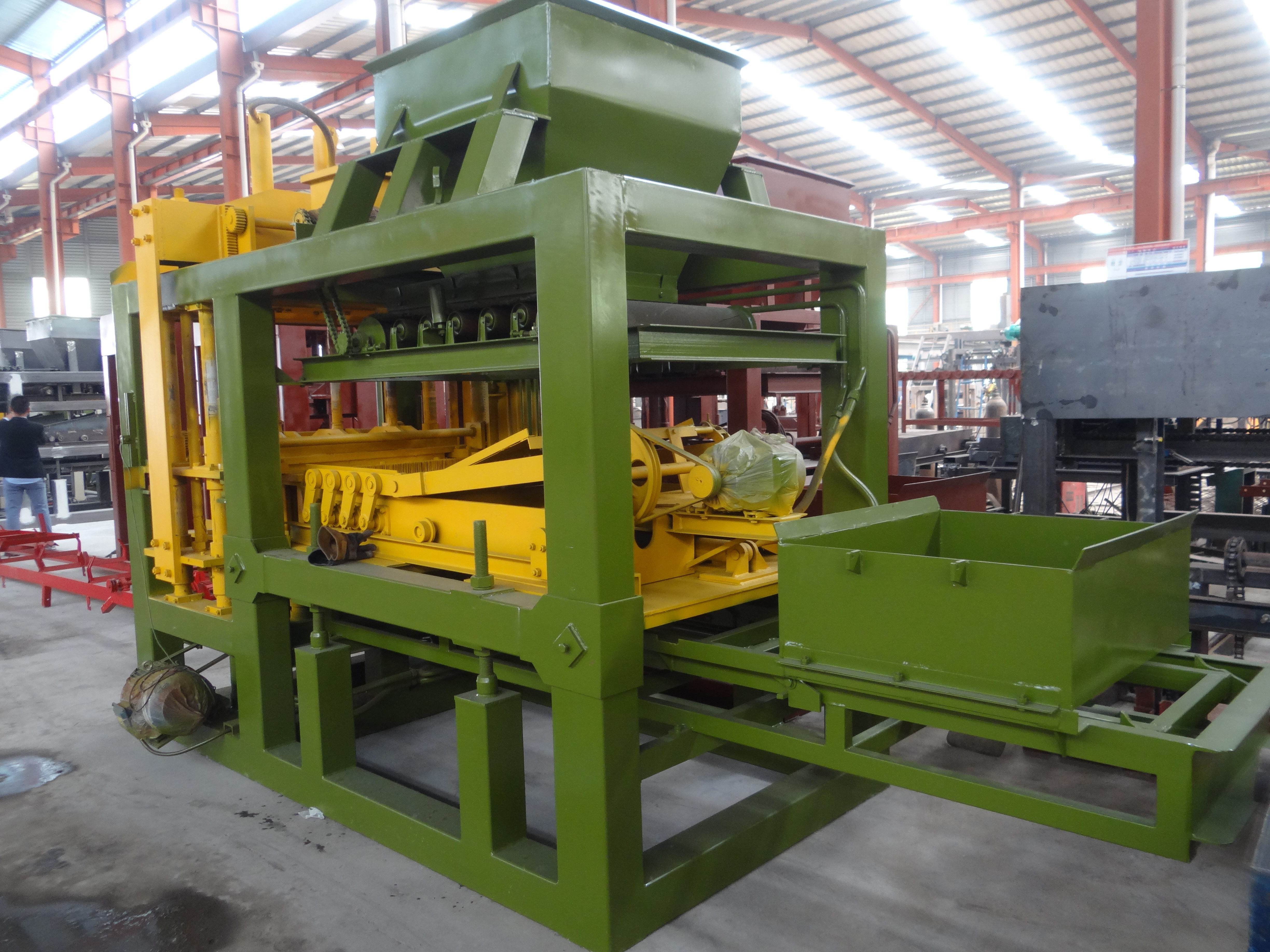 Full Automatic Heavy Duty Concrete Block Making Machine, High Quality ...