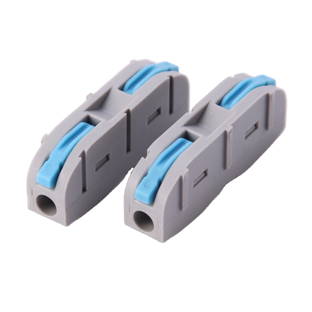 Din Rail Fast Connect Terminal Block Wire Connector สำหรับหลอดไฟ Led ...