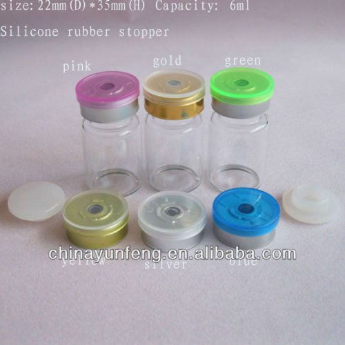 6ml Glass Vial With Tear/flip Off Cap, High Quality 6ml Glass Vial With ...