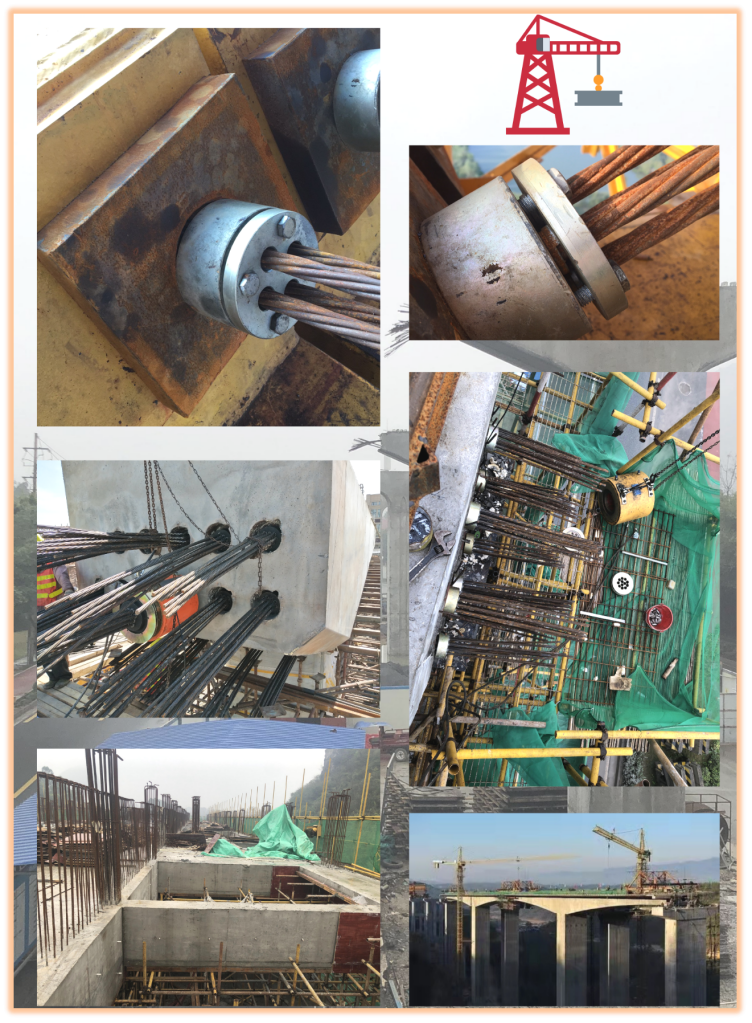 Lingqiao Prestressed Concrete Post Tension Round Head Anchorage, High ...