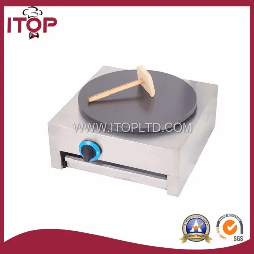 Single Plate Gas Mini Pancake Machine, High Quality Single Plate Gas ...