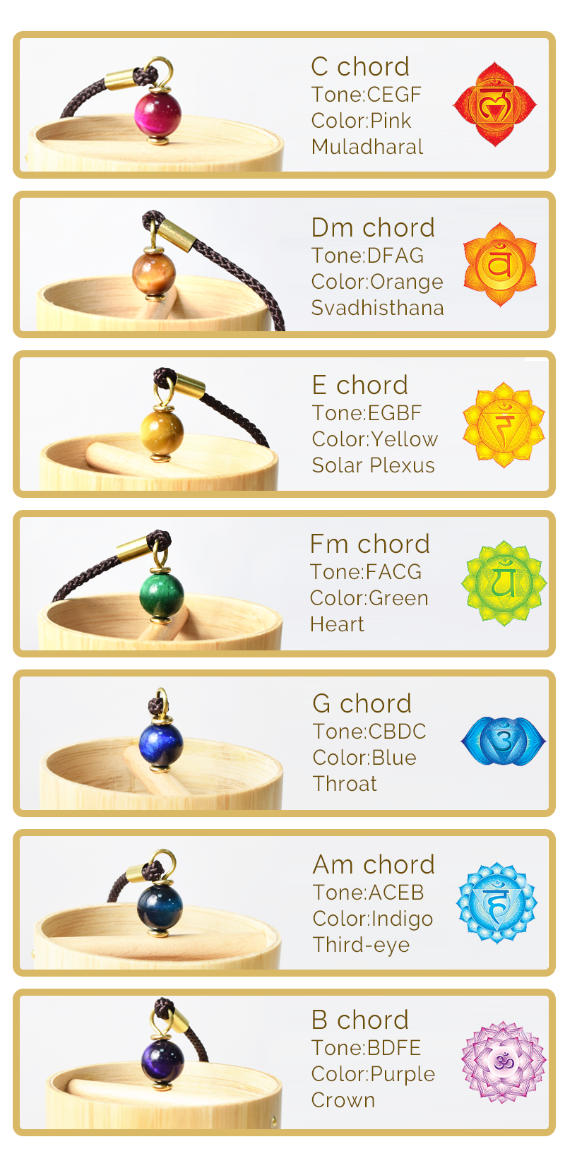 Spiritual Healing Chakra Chime Meditation Yoga Manufacturers and ...