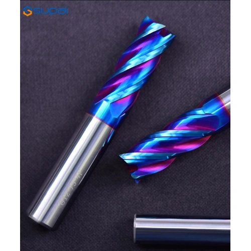 HRC65 Carbide End Mill CNC Cutting Tools China Manufacturers Suppliers ...