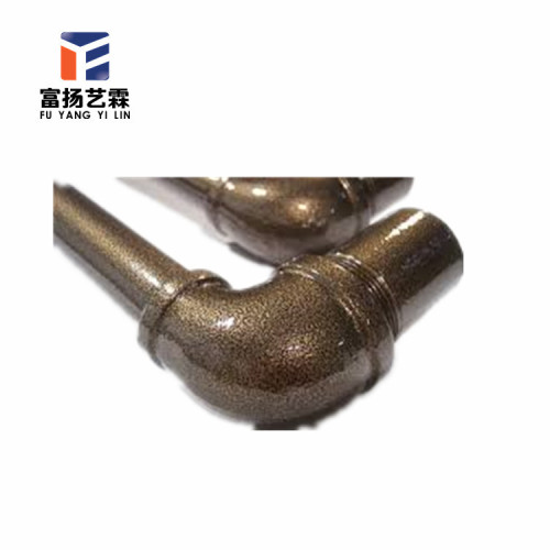 Warm Gold Metallic Effect Bonding Powder Paint, High Quality Warm Gold ...