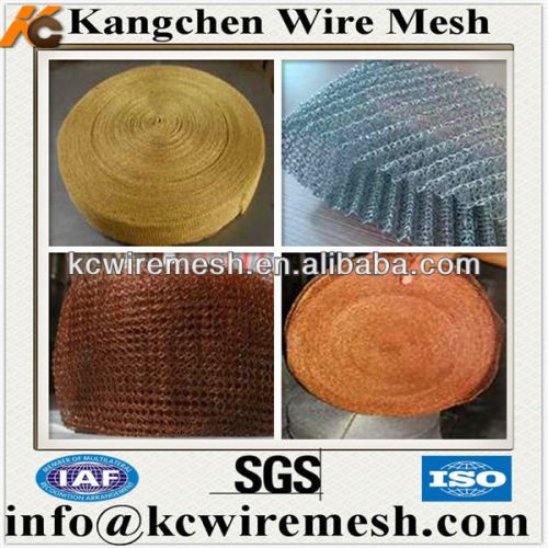 Knitted Wire Mesh For Gas And Liquid Filteration, High Quality Knitted ...