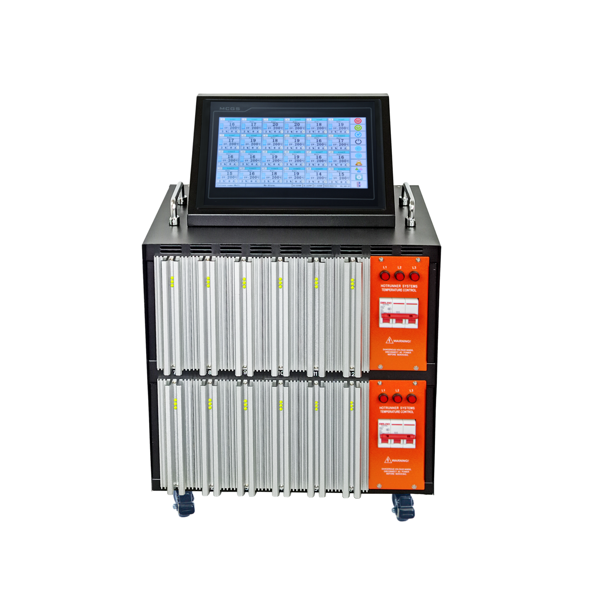 Touch Screen Hot Runner Temperature Controller For Multi-cavities ...