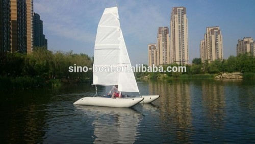 Inflatable Sailing Catamaran Cat 4.5m Length, High Quality Inflatable ...