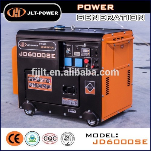 Portable Silent Diesel Electric Generator 5kw, High Quality Portable Silent Diesel Electric ...