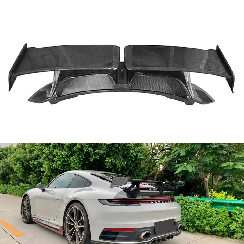 Te Style Carbon Fiber Rear Trunk Spoiler For Porsche 992, High Quality ...