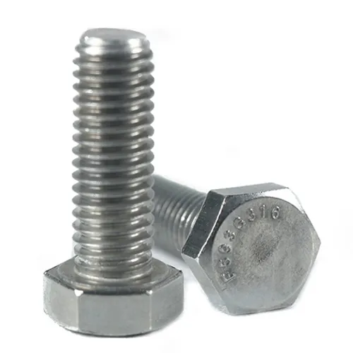Partial Half Thread Hex Bolt And Nut, High Quality Partial Half Thread ...
