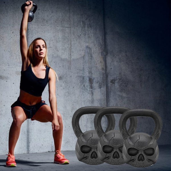 เหล็กหัวกะโหลกหัวเหล็ก Kettlebell คุณภาพสูง เหล็กหัวกะโหลกหัวเหล็ก ...