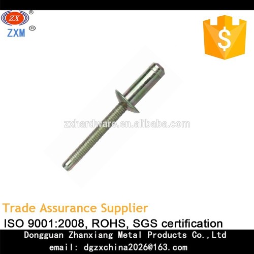 Din 7337 Sealed Head Blind Rivet, High Quality Din 7337 Sealed Head ...