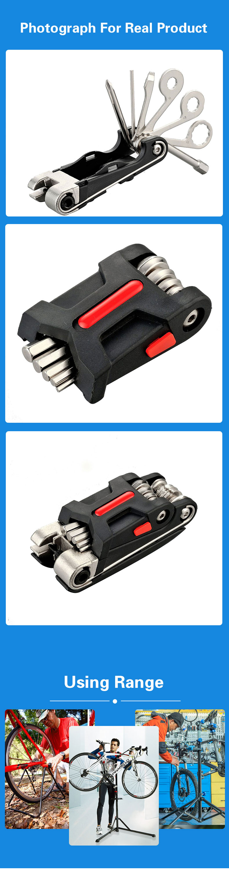 19-in-1 Mini Bike Repair Tool Set: Comprehensive Bicycle Wrench And ...