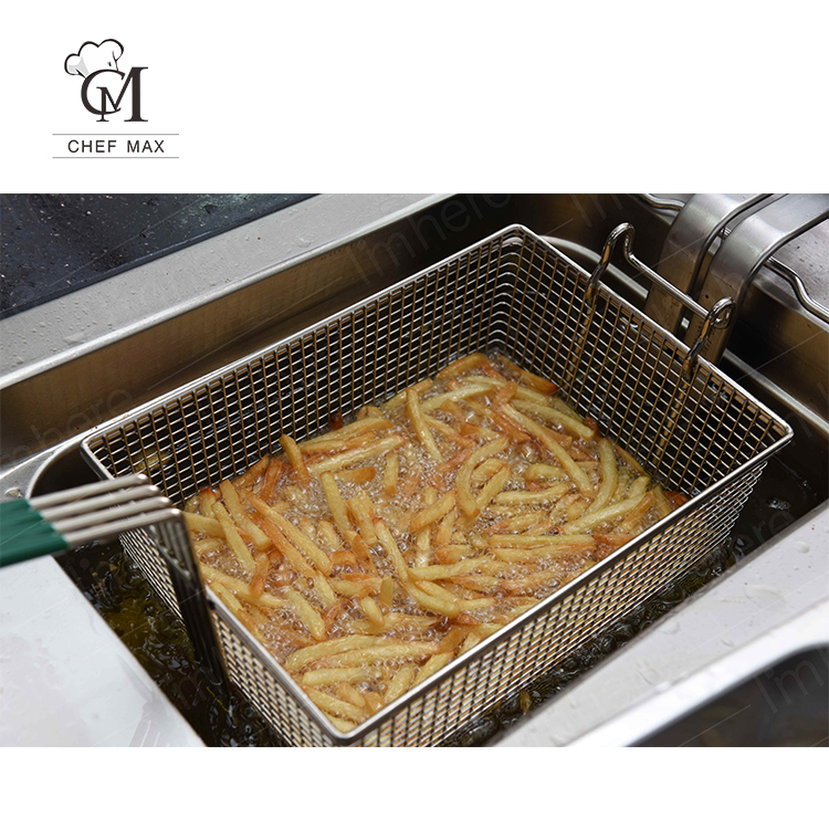 Chefmax Commercial Single Cylinder Electric Lift-up Fried Furnace Deep ...