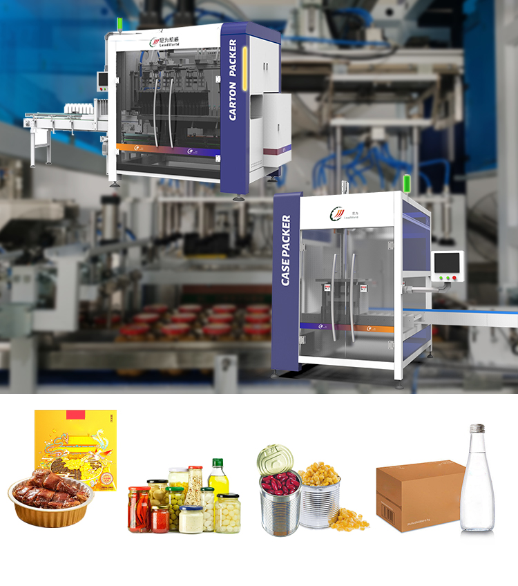 Leadworld Auto Case Packer Carton Side Load System, High Quality ...