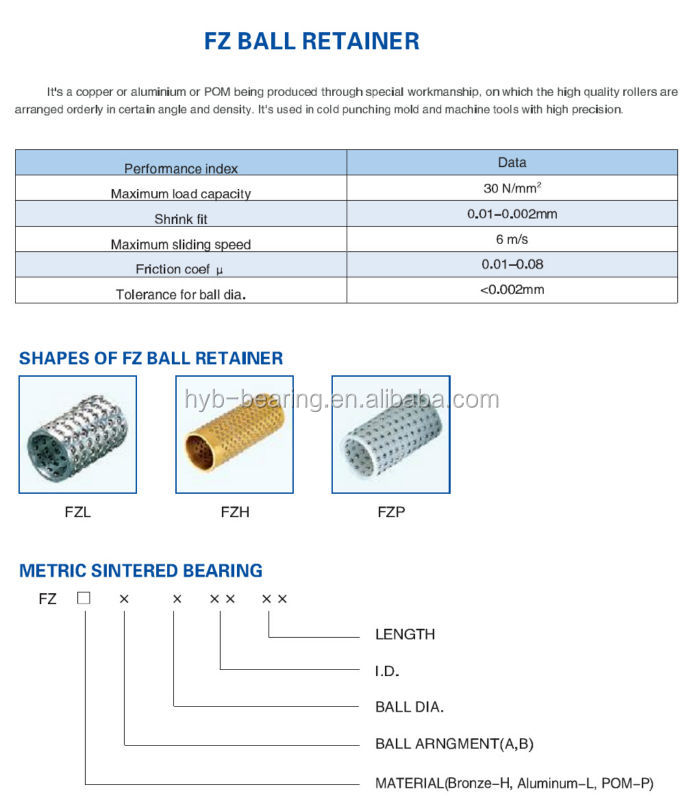Ball Cage Guide Pillar And Bush/roller Ball Retainer Guide, High ...