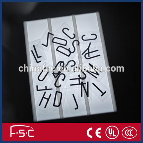 A4 Led Light Box With Letters And Adapter, High Quality A4 Led Light ...
