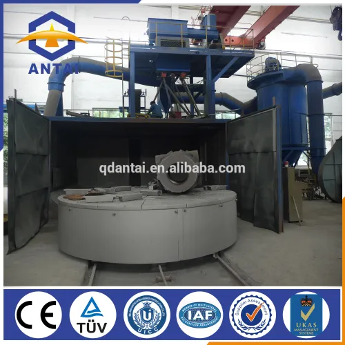 Trolley Turntable Shot Blasting Machine, High Quality Trolley Turntable ...