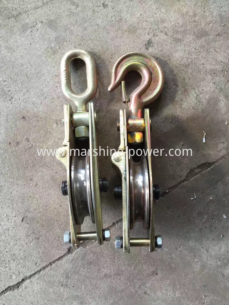 Single Pulley Snatch Block Snatch Block Sheave China Manufacturers ...