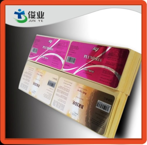 Reflective Silver Background Perfume Bottle Stickers, High Quality ...