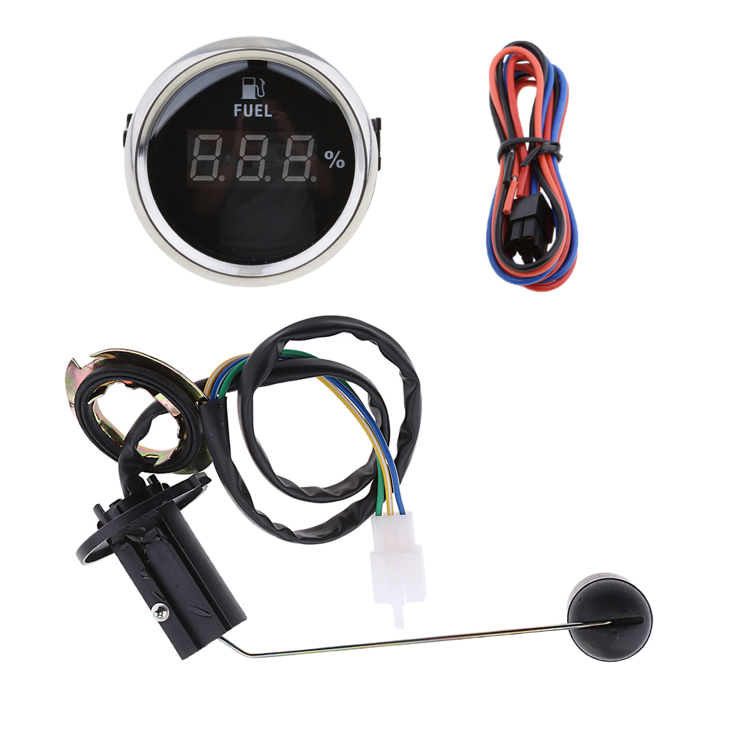 Universal Fuel Tank Level Gauge With Sender Float Combo Set Boat Car ...