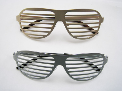 Metal Shutter Shade Sunglasses, High Quality Metal Shutter Shade ...
