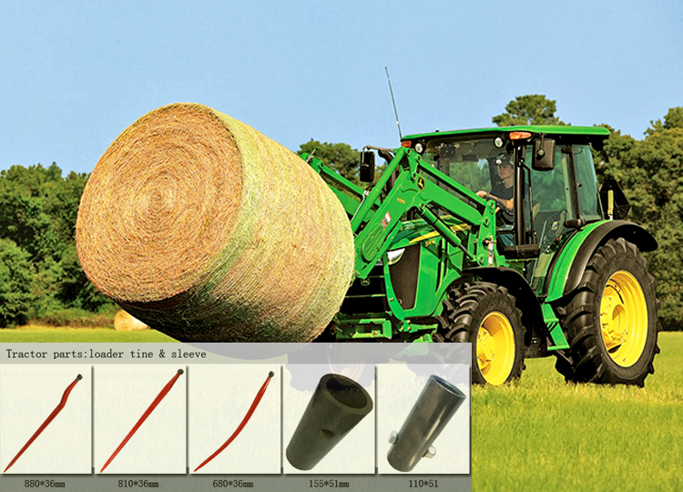 Qingdao Agricultural Hay Loader Tine Round Bale Spear For Ireland, High ...