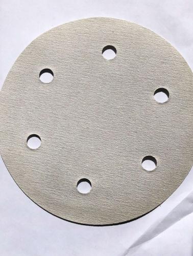 White Coated Automoative Velcro Packing Disc Grit 40, High Quality ...