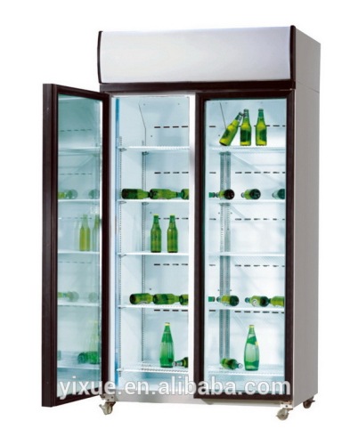 3glass Door Showcase Freezer/ Display Showcases Freezer, High Quality ...