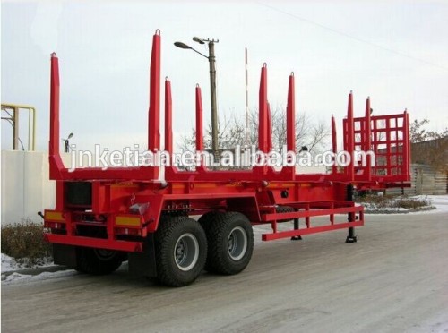 Logging Semi Trailer For Transporting Log / Wood/ Timber, High Quality ...