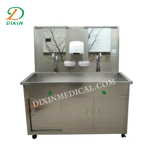Hospital Surgical Scrub Sink Station With Two Taps, High Quality ...