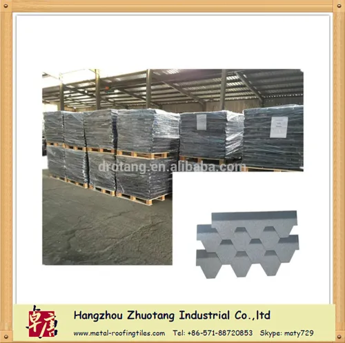 Single Layer Bitumen Roofing Shingles, High Quality Single Layer ...