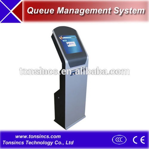 17'' Touchscreen Queue Ticket Dispenser Kiosk With Dual Thermal Printer, High Quality 17 ...