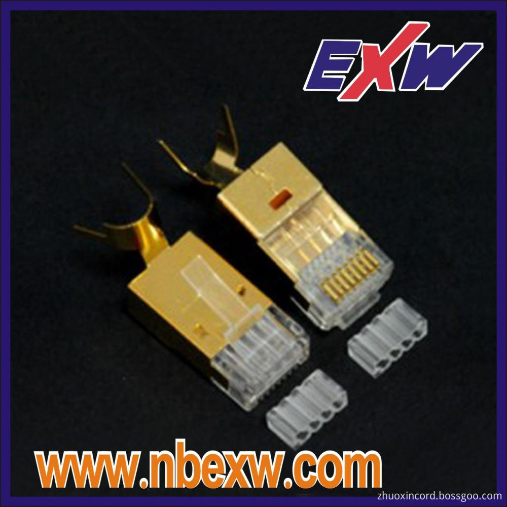 Cat6e Ethernet Metal Connector, High Quality Cat6e Ethernet Metal ...