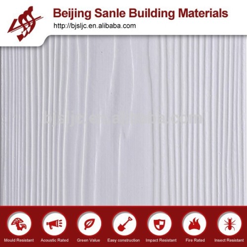 White Wall Panel Fiber Cement Board, High Quality White Wall Panel ...