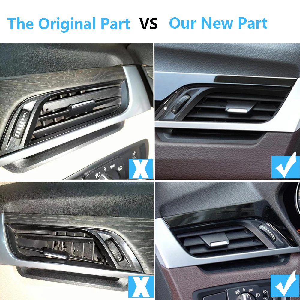 Lhd/rhd Car Air Conditioning Vent Grille Repair Kit For Bmw X1/x2 2 ...