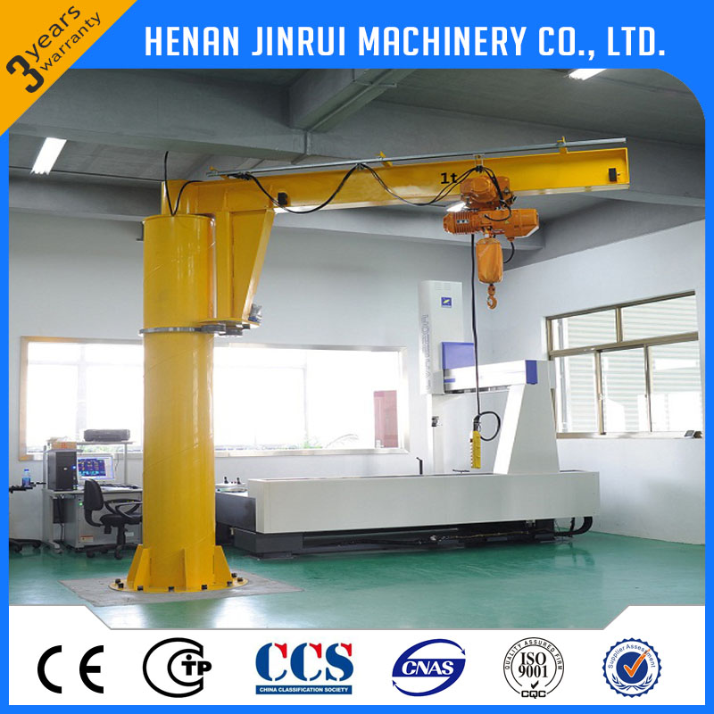 Fixed Column Mounted Slew Jib Crane, High Quality Fixed Column Mounted ...