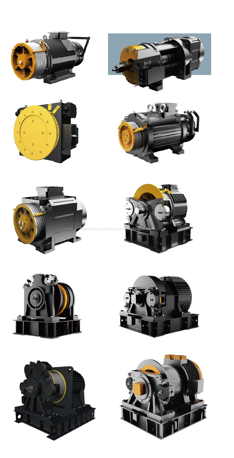 Modernization Packages For Existing Elevator Traction Machines, High Quality Modernization ...