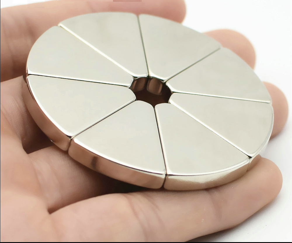 Triangle Tile Arc Neodymium Magnet Triangle Motor Segment Magnets: The ...