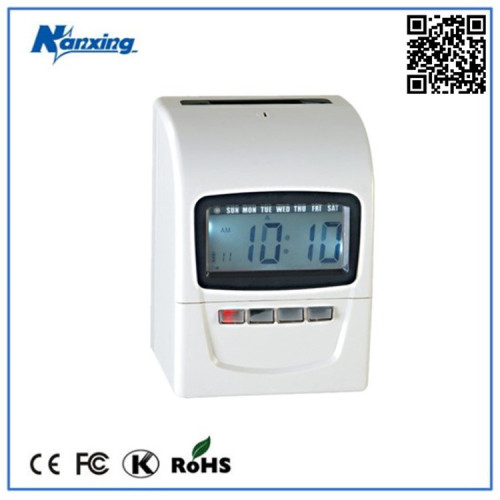 Attendance Time Card Punching Machine For Office, High Quality ...