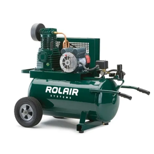 Rol-air 5520k17 1-1/2 Hp Single Phase Two Cylinder Compressor, High ...