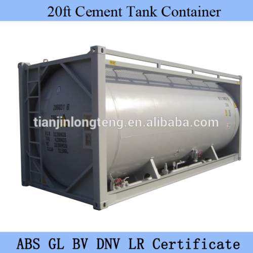 Dimdg Asme Viii Standard 20ft Iso Cement Tank Container, High Quality ...