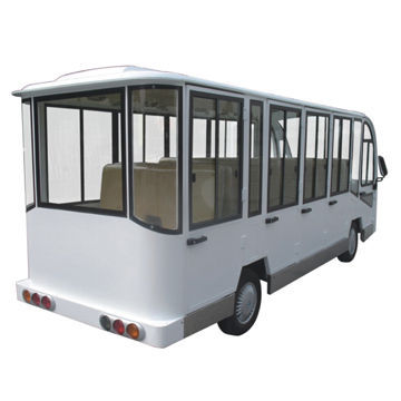 14-seater Closed Sightseeing Shuttle Bus With Aluminum Door, Ce ...