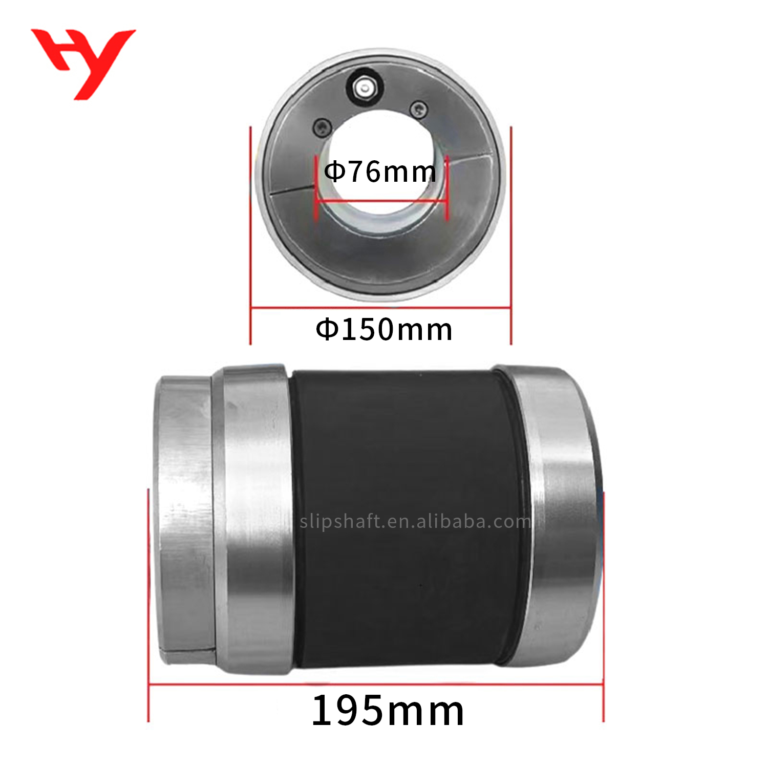 3 To 6 Inch Core Adapter Expandable Air Bushings - Rubber Bladder ...
