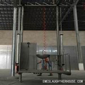 Cattle Abattoir Dual-pillar Pneumatic Elevator, High Quality Cattle ...
