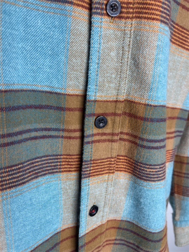 Multicolor Lined Double Pocket Shirt, High Quality Multicolor Lined ...