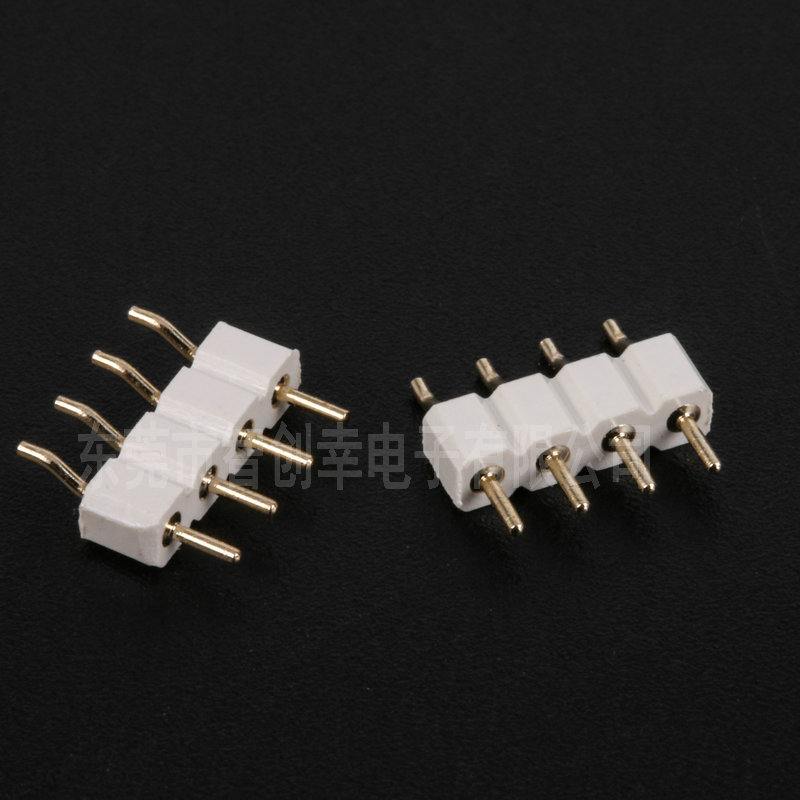 2.54 Pitch 4p White Round Pin Connector, High Quality 2.54 Pitch 4p ...